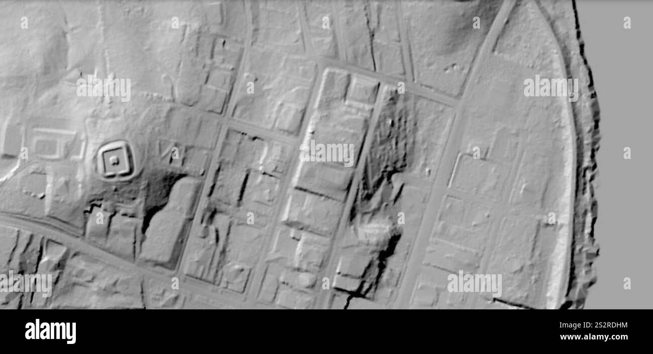 Fort Tyler LiDAR Stock Photo - Alamy