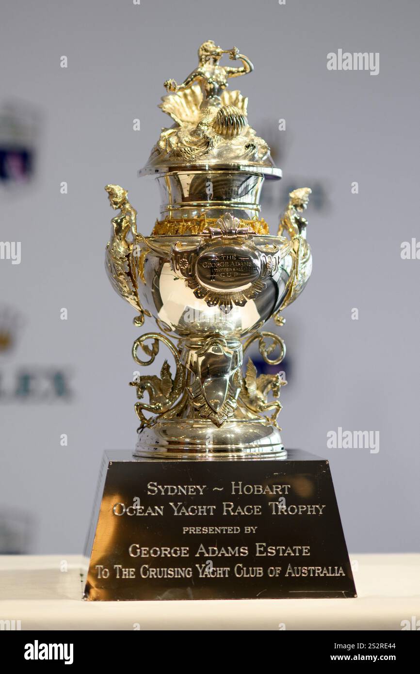 The Tattersall Cup during a press conference ahead of the 2024 Sydney ...