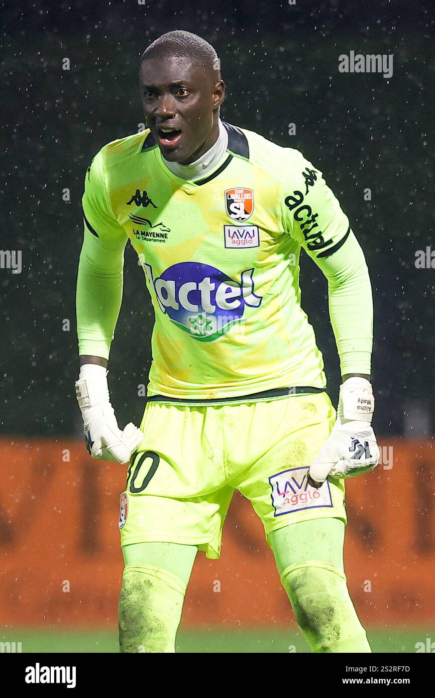 30 Mamadou SAMASSA (slmfc) during the Ligue 2 BKT between Laval and ...