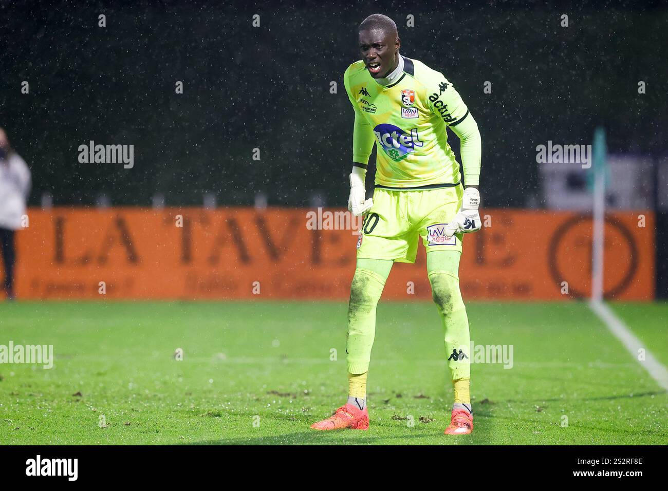 30 Mamadou SAMASSA (slmfc) during the Ligue 2 BKT between Laval and ...