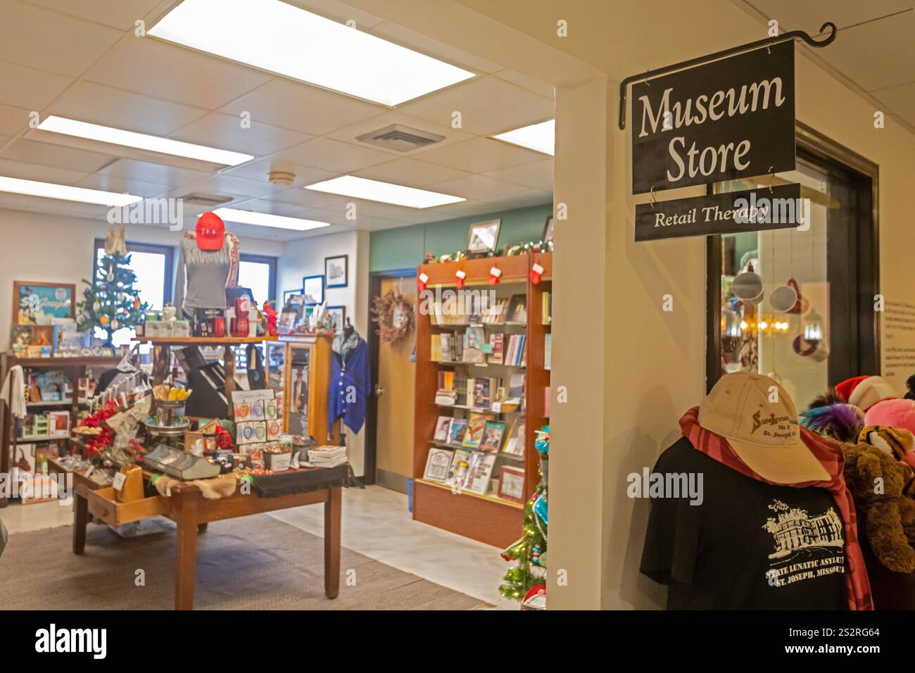 St. Joseph, Missouri - The gift shop at the Glore Psychiatric Museum ...