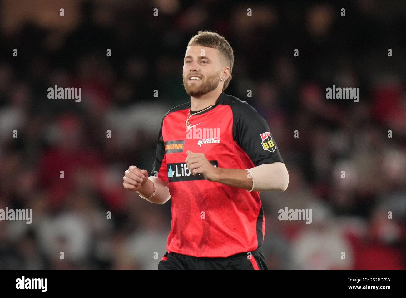 Melbourne, Australia. 23rd Dec, 2024. Fergus O'Neill of the Renegades ...
