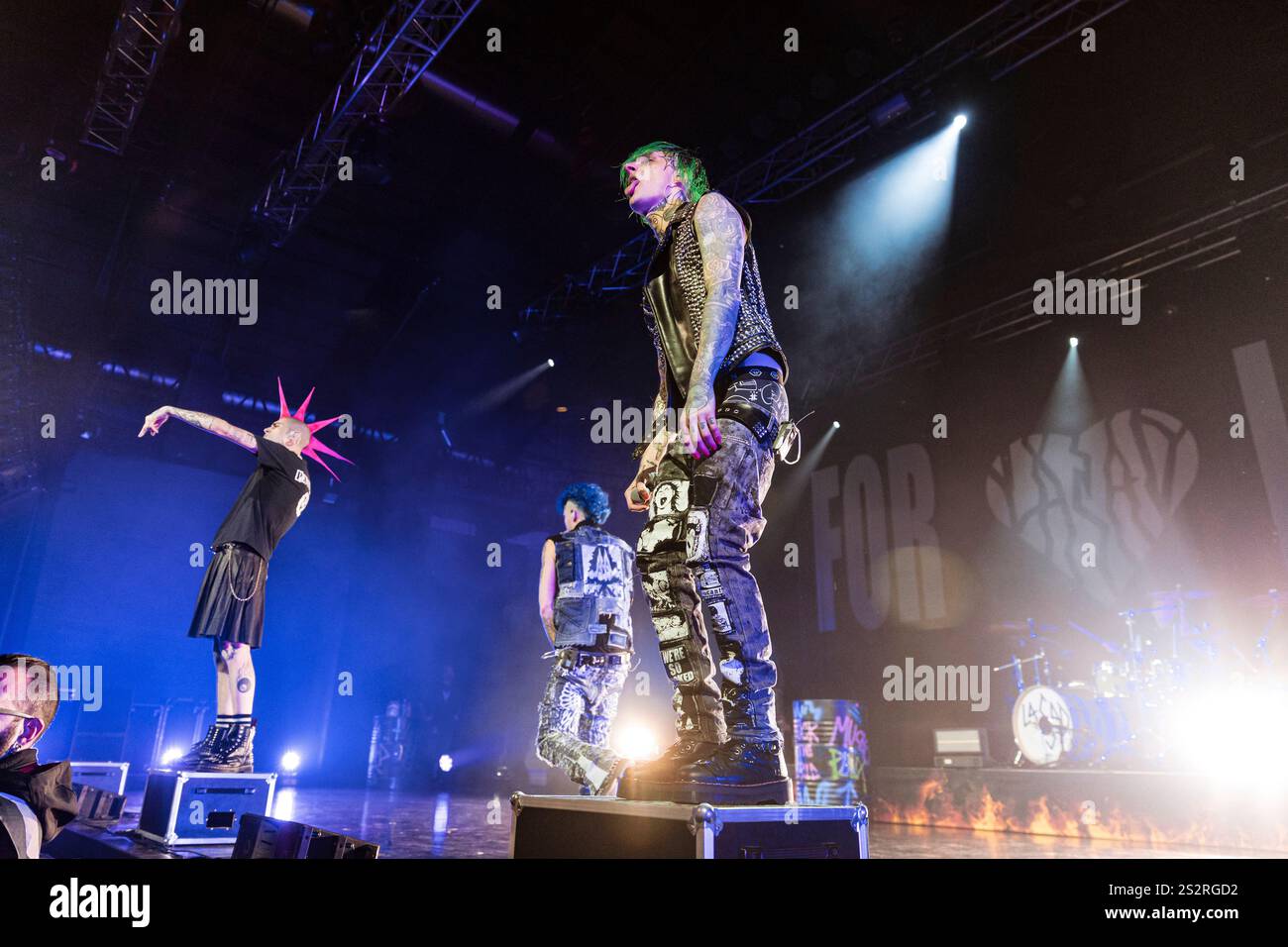 La Sad live concert at Alcatraz, LA SAD È 4LIFE Tour - Milan, 7 Jenuary ...