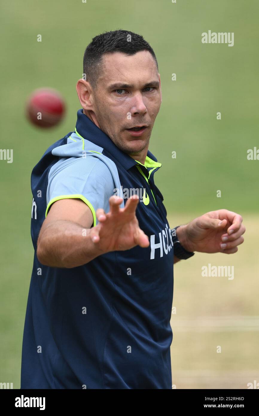 Melbourne, Australia. 24th Dec, 2024. Scott Boland of Australia during ...
