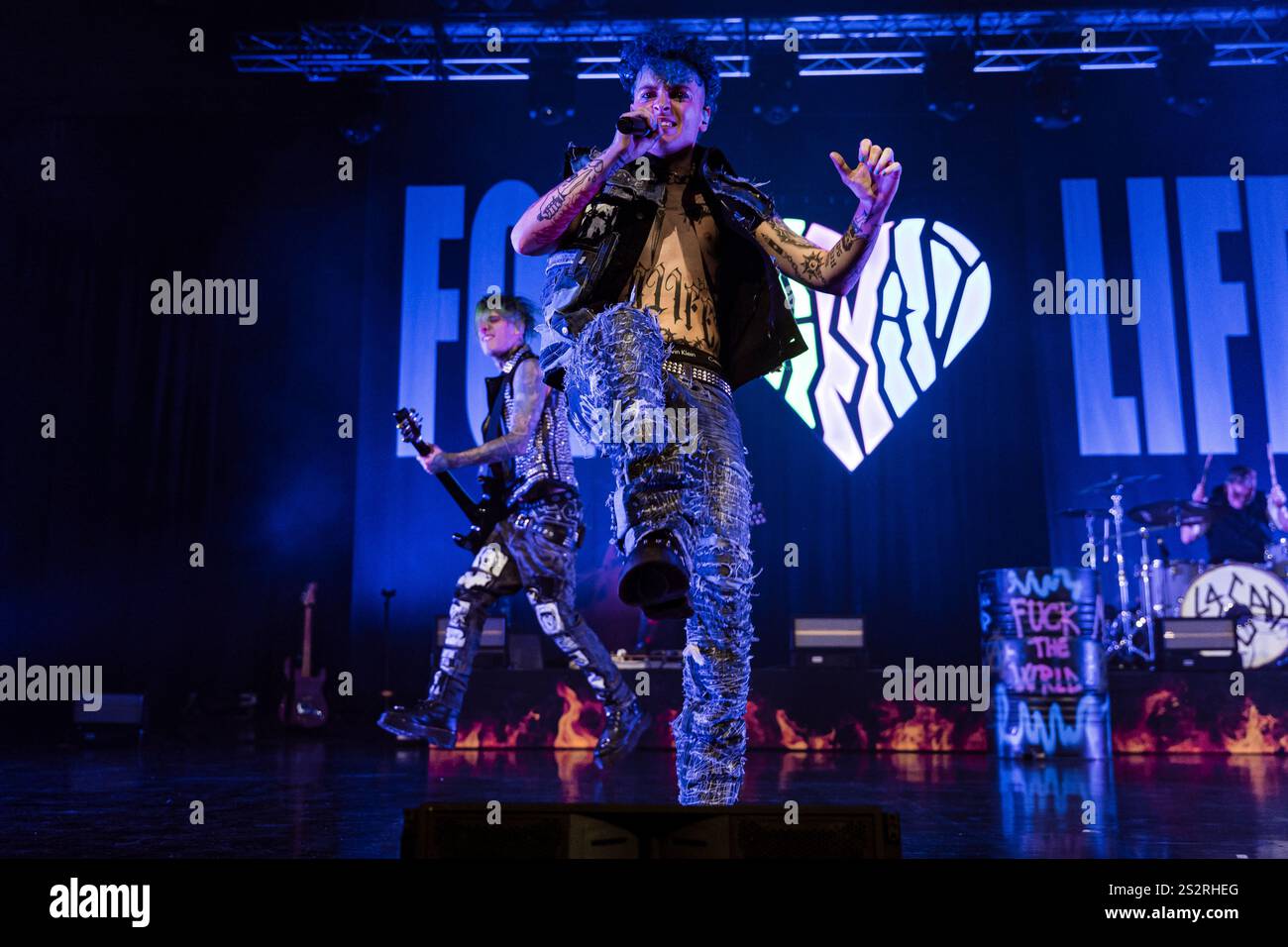 La Sad live concert at Alcatraz, LA SAD È 4LIFE Tour - Milan, 7 Jenuary ...