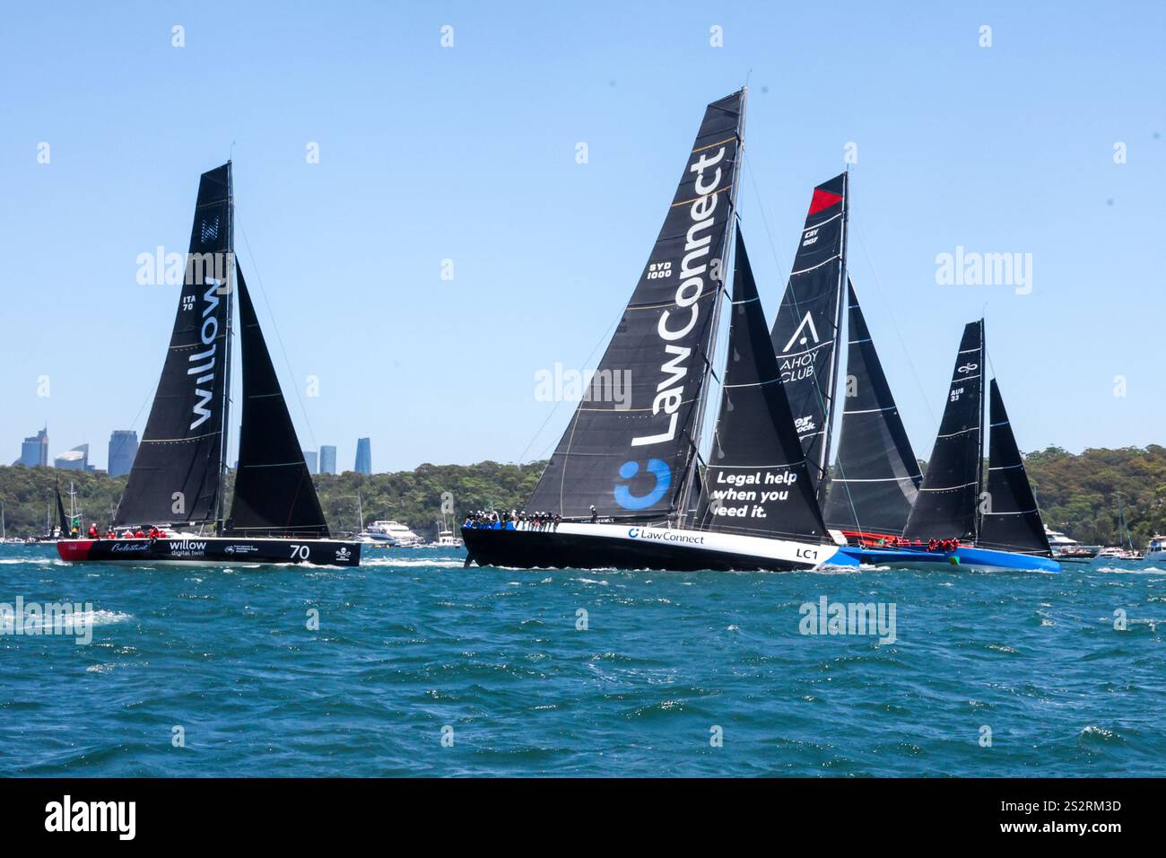 Sydney, Australia. 26th Dec, 2024. LawConnect (centre left) and Master ...