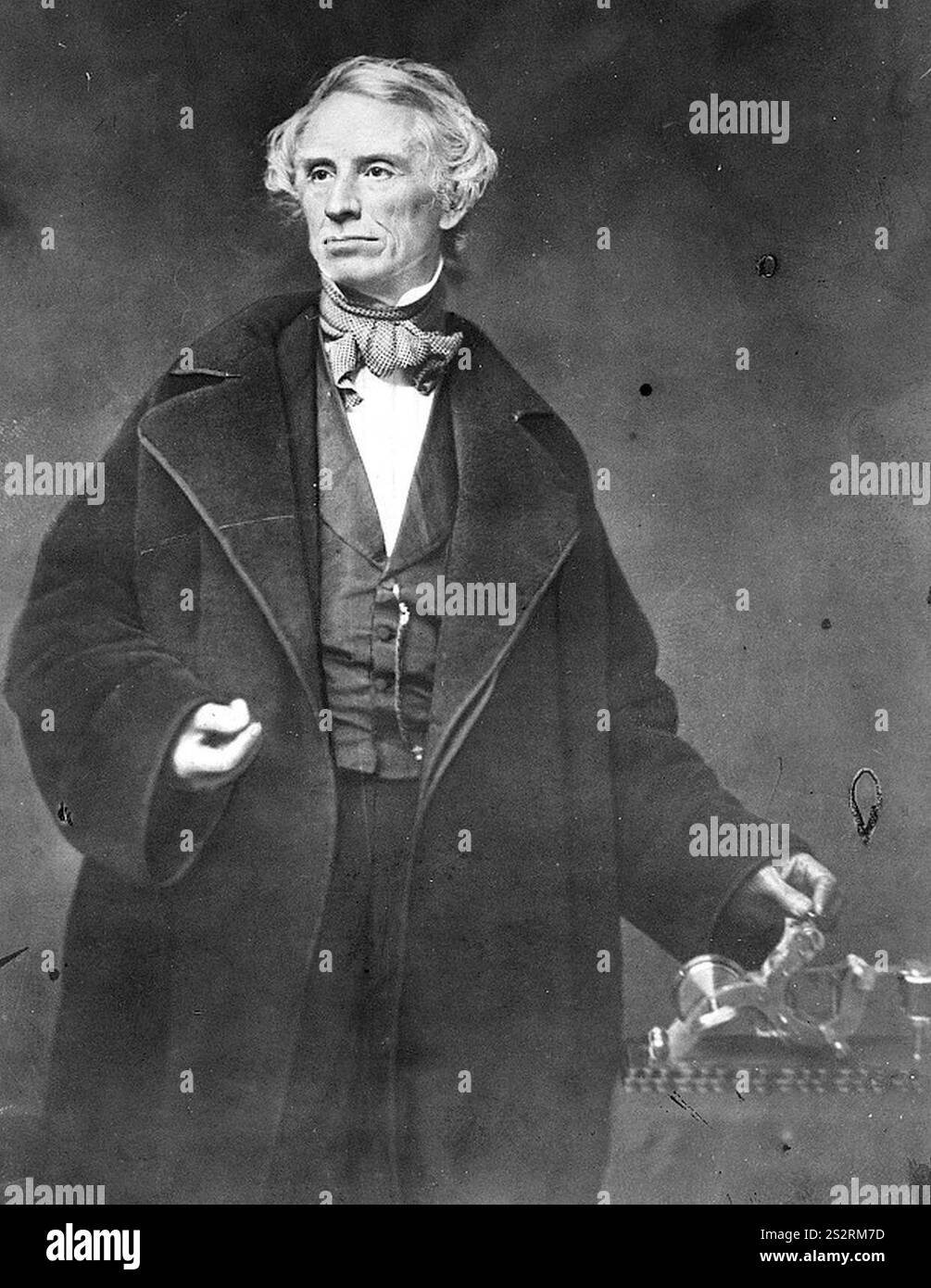 Foto-Portrait Morse um 1850 von Matthew Brady Stock Photo - Alamy
