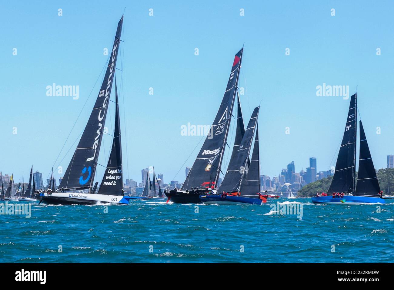 Sydney, Australia. 26th Dec, 2024. LawConnect (L) and Master Lock ...