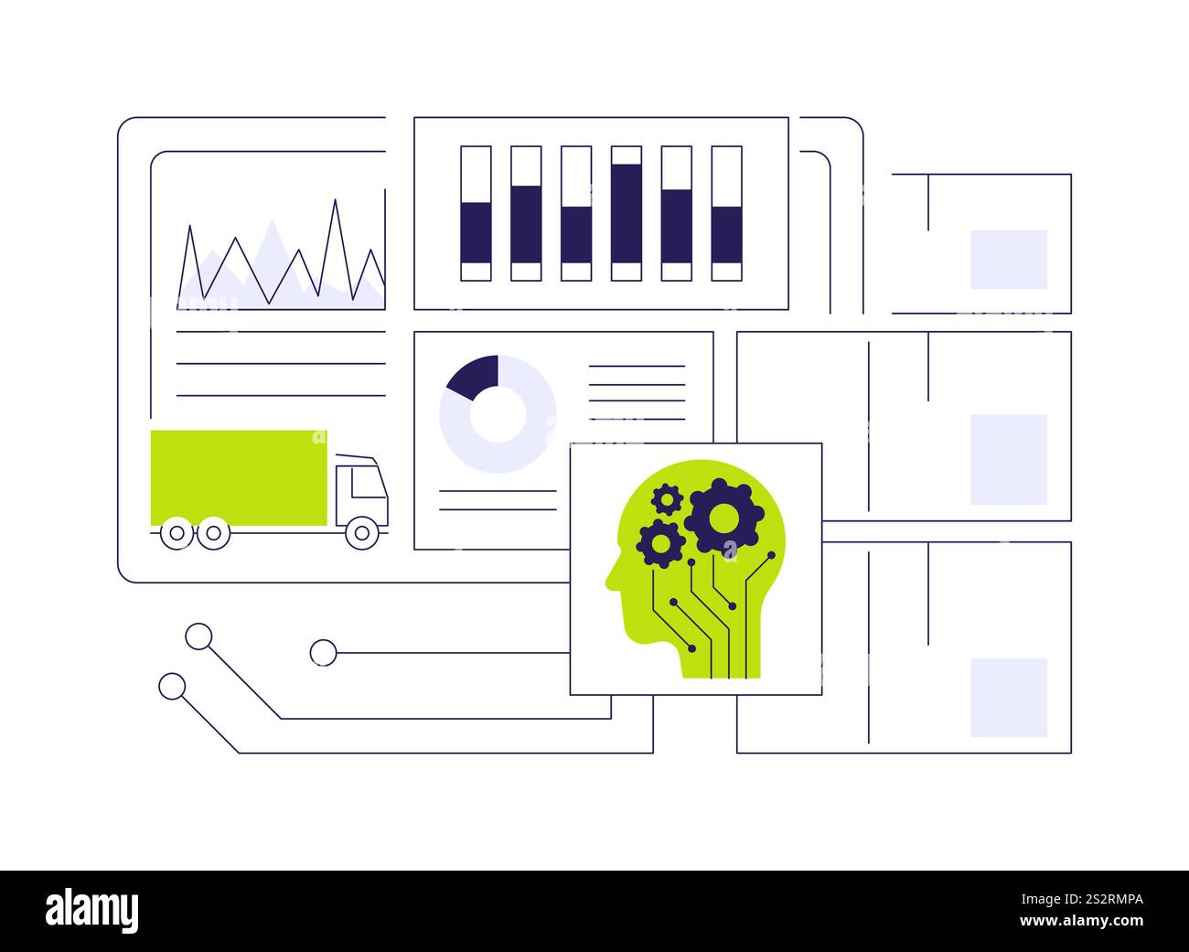 Predictive Inventory Analytics with AI abstract concept vector ... Predictive Inventory Analytics with AI abstract concept vector ...