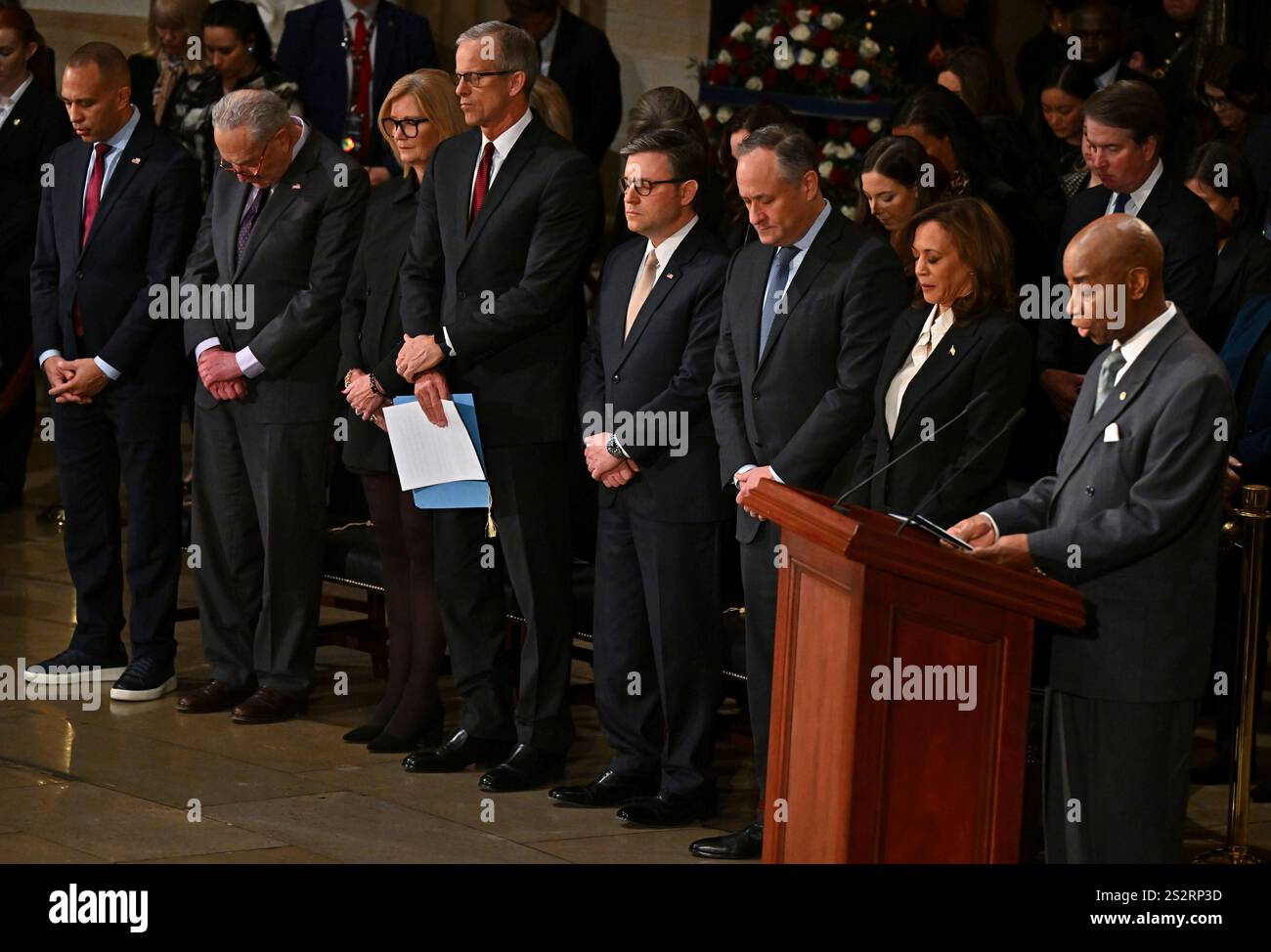 WASHINGTON, DC - JANUARY 7: From left, House Minority Leader Hakeem ...