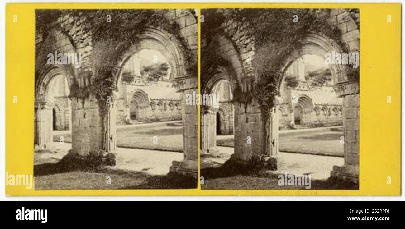 Fountains Abbey - The Chapter House. No.548 by George Washington Wilson ...