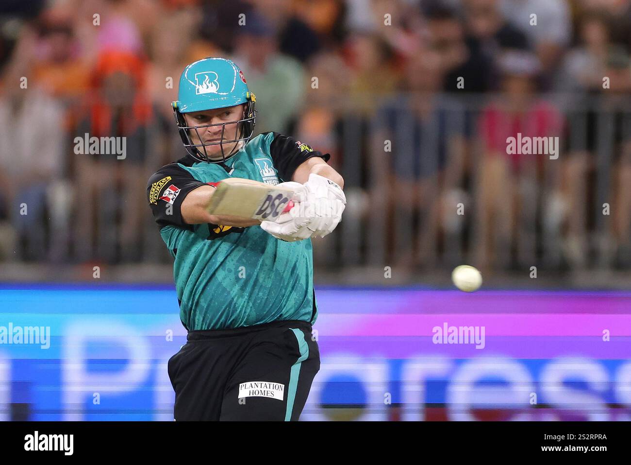 Perth, Australia. 26th Dec, 2024. Max Bryant of the Heat bats during ...