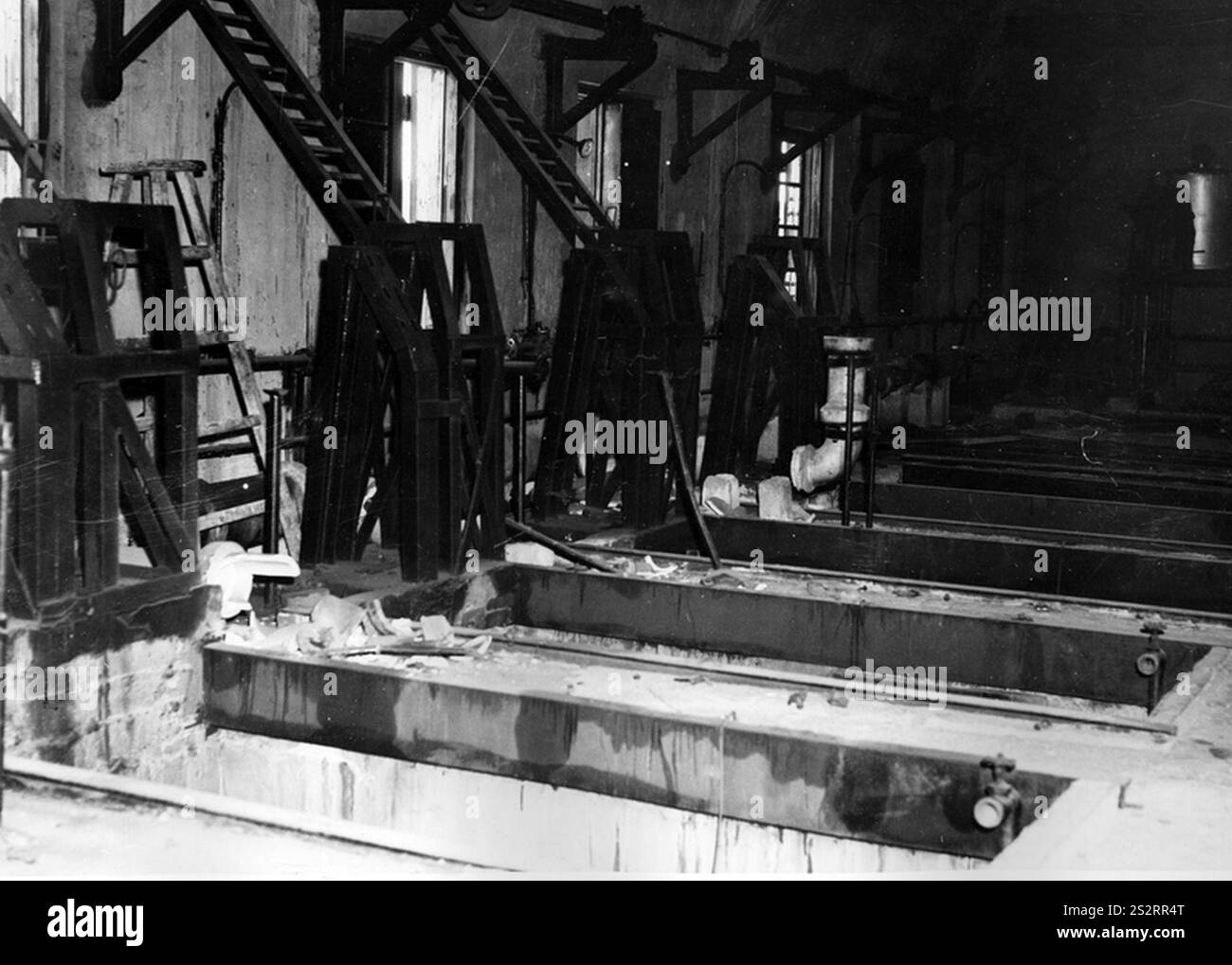 Four nitrators for picric acid looted by USSR Army in Arsenal 383 ...