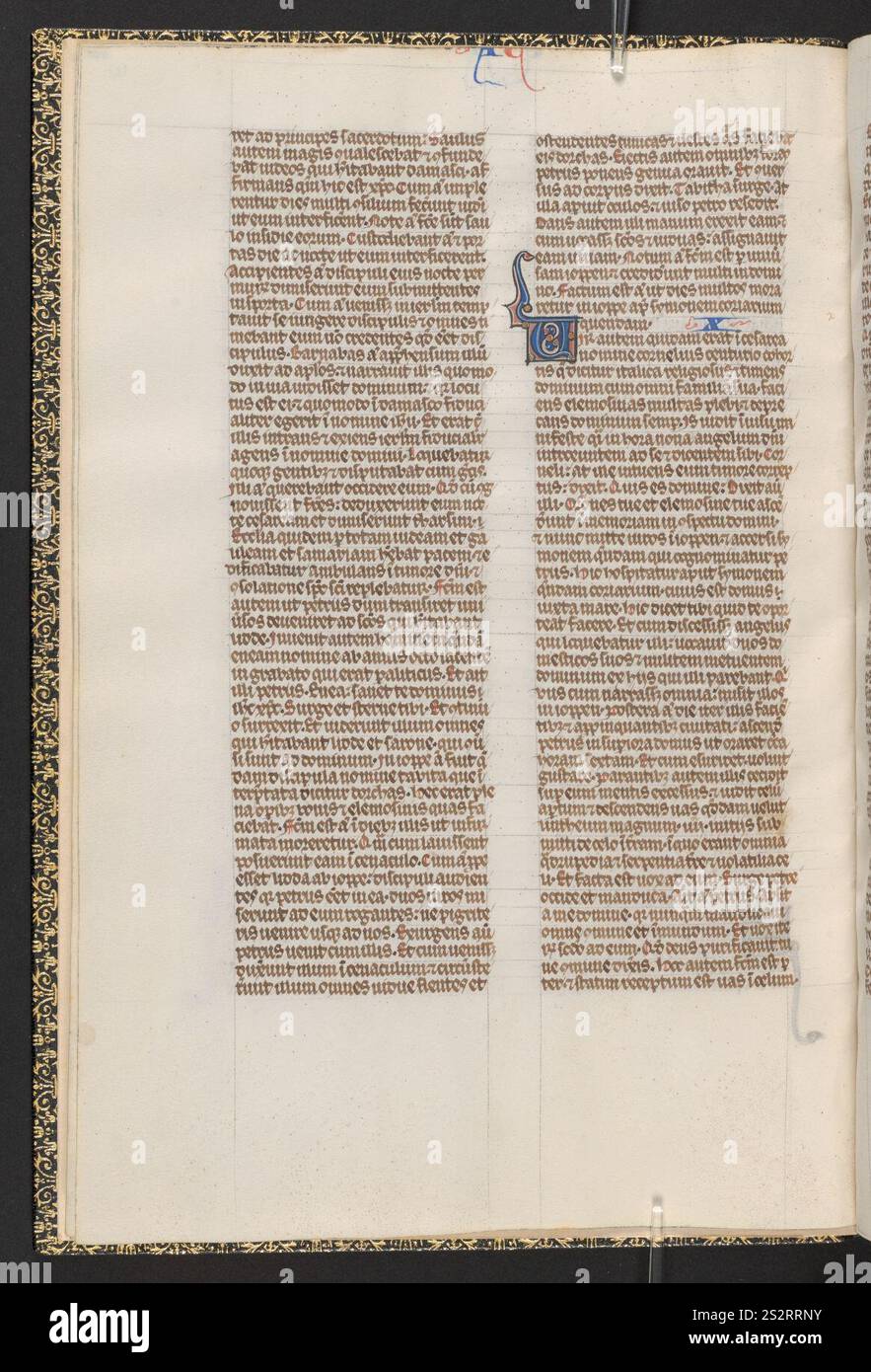 Fourteen leaves from a mid-13th-century Bible, Paris, illuminations ...