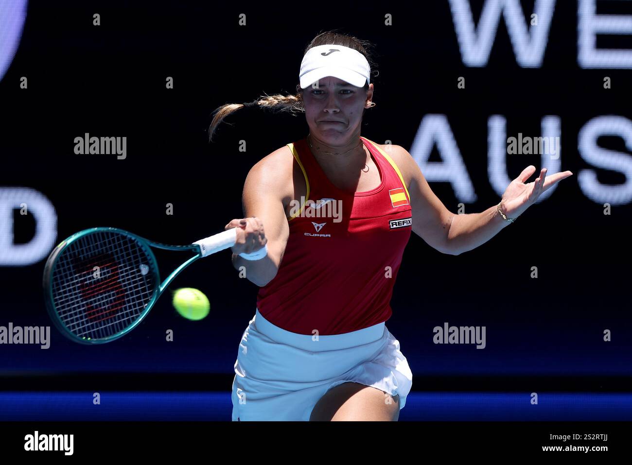 Perth, Australia. 27th Dec, 2024. Jessica Bouzas Maneiro of Spain in ...