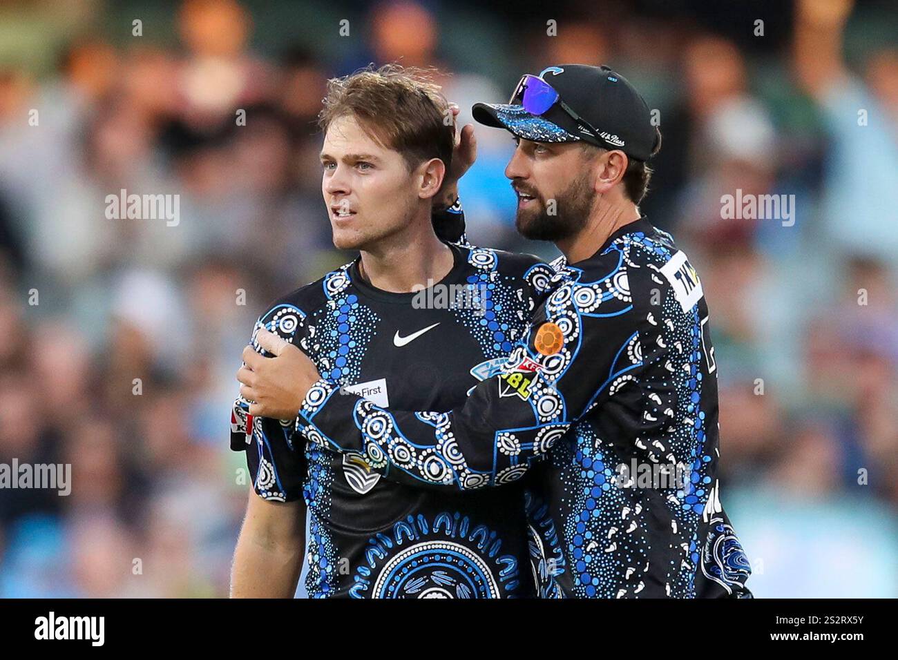 Adelaide, Australia. 27th Dec, 2024. Liam Scott of the Strikers ...