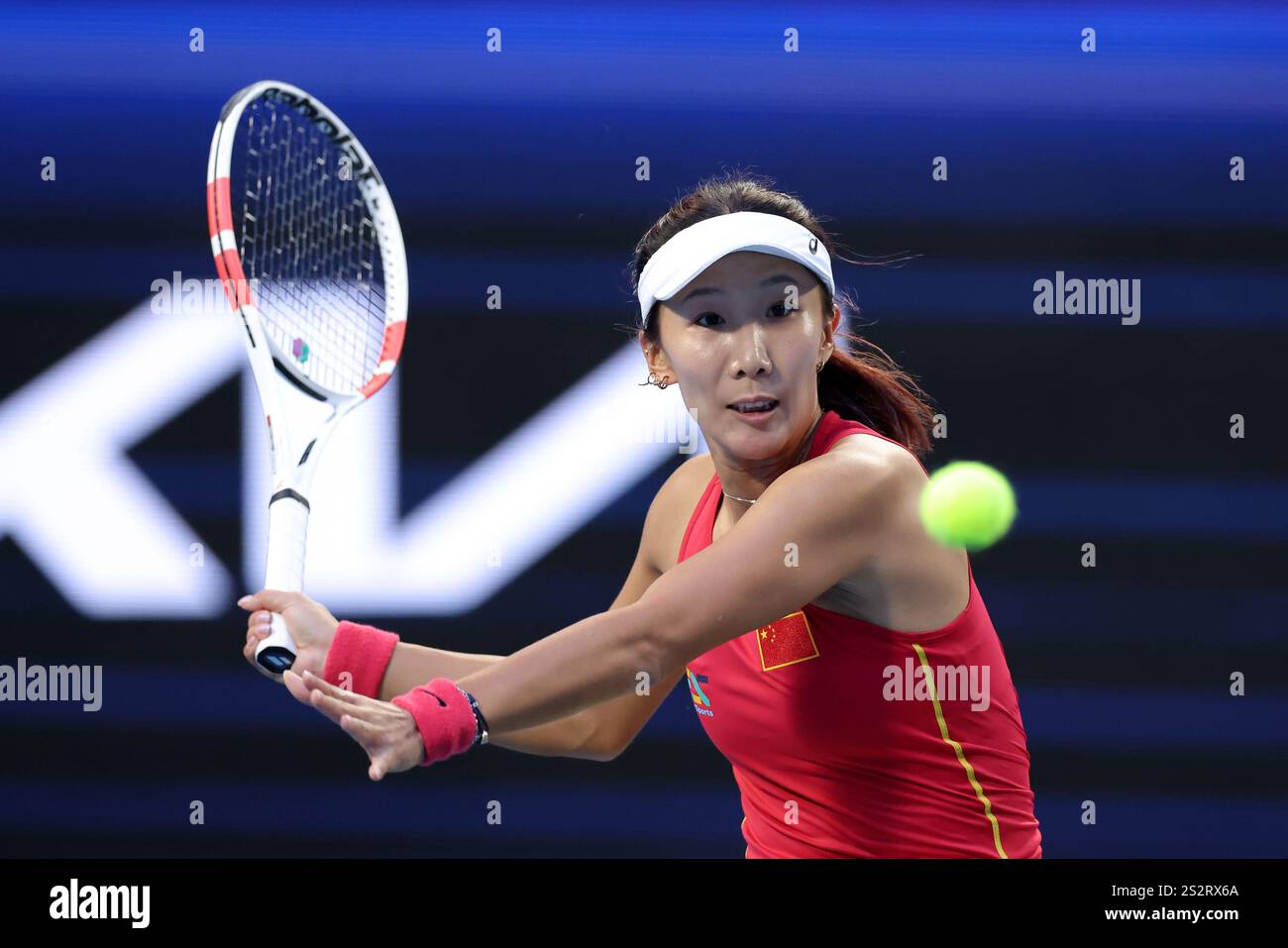 Perth, Australia. 27th Dec, 2024. Xinyu Gao of China in action against ...