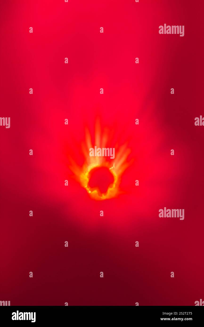 Dynamic burst warm colors hi-res stock photography and images - Alamy