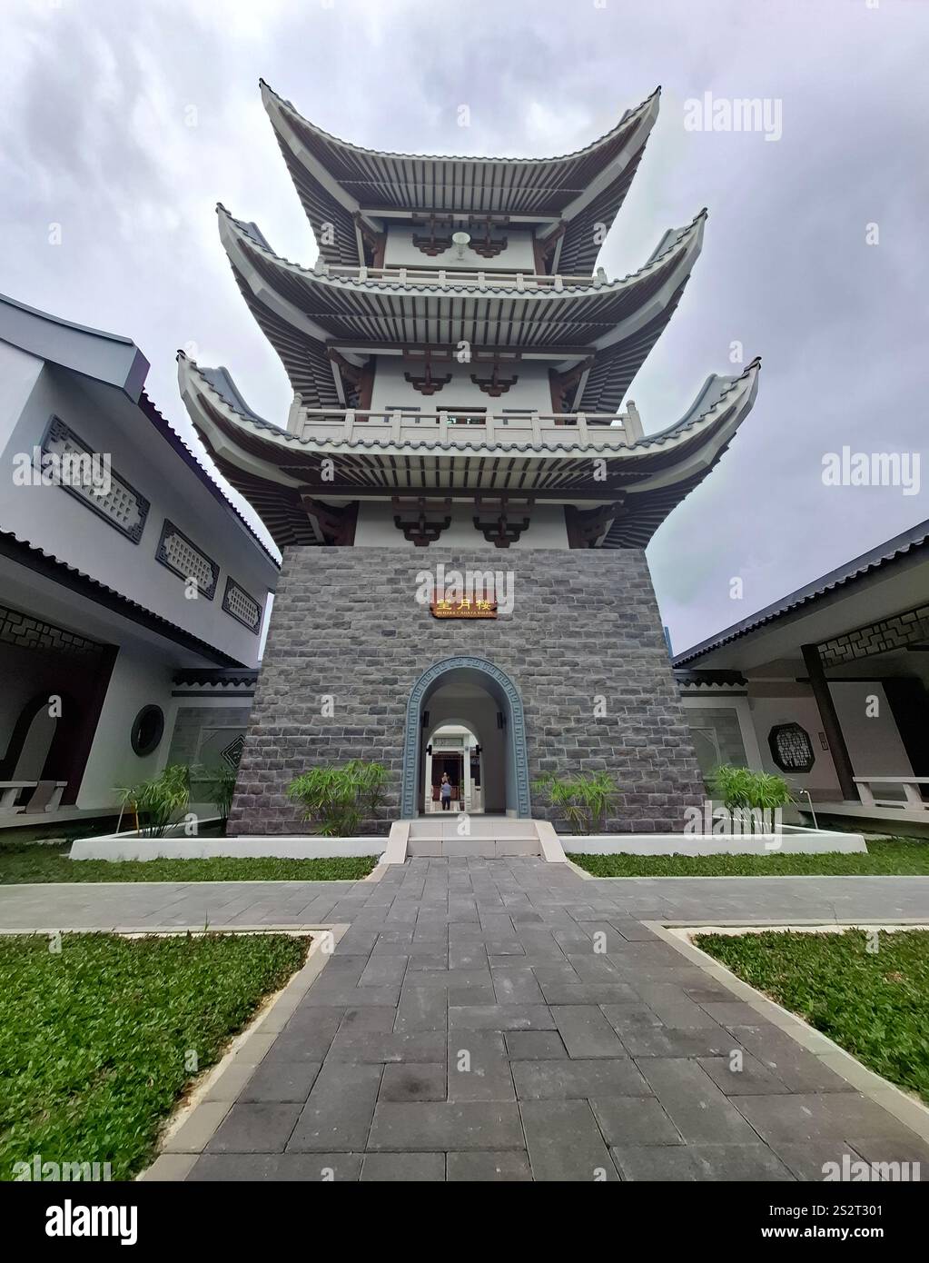 SELANGOR, MALAYSIA - 25th December 2024: Exterior view of Masjid Jamek ...