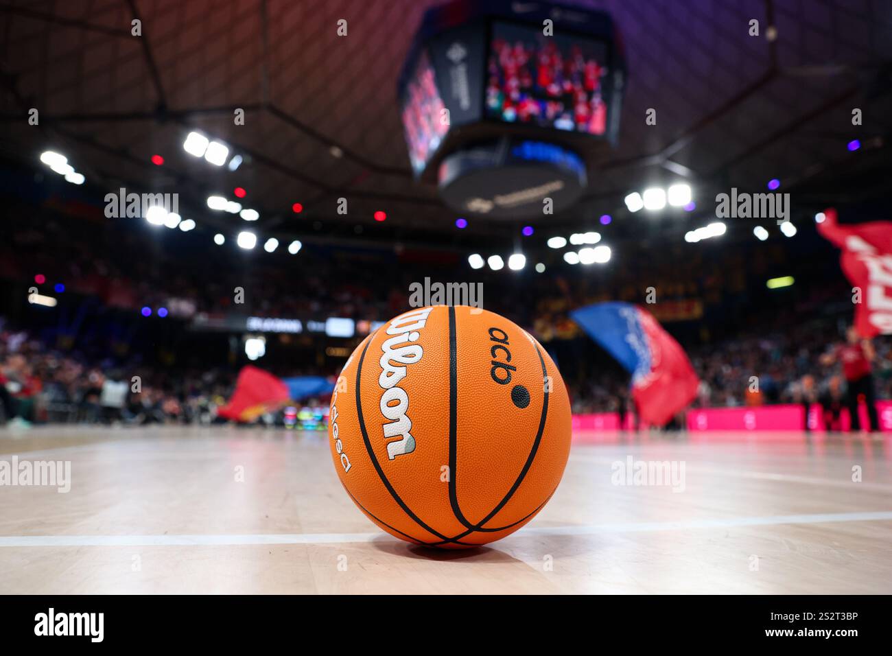 Barcelona, Spain. 05th Jan, 2025. The official Liga ACB Endesa ball is ...