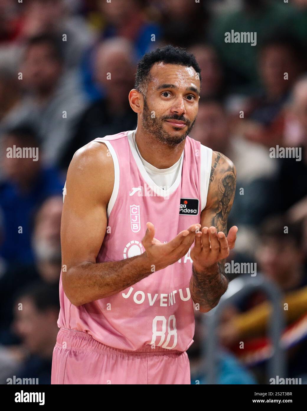 Adam Hanga of Joventut Badalona during the Liga Endesa match, date 12 ...