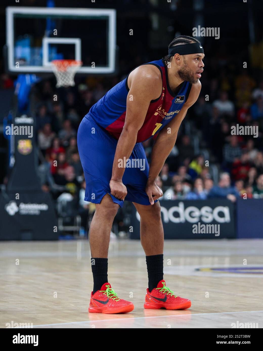 Barcelona, Spain. 05th Jan, 2025. Justin Anderson of FC Barcelona ...