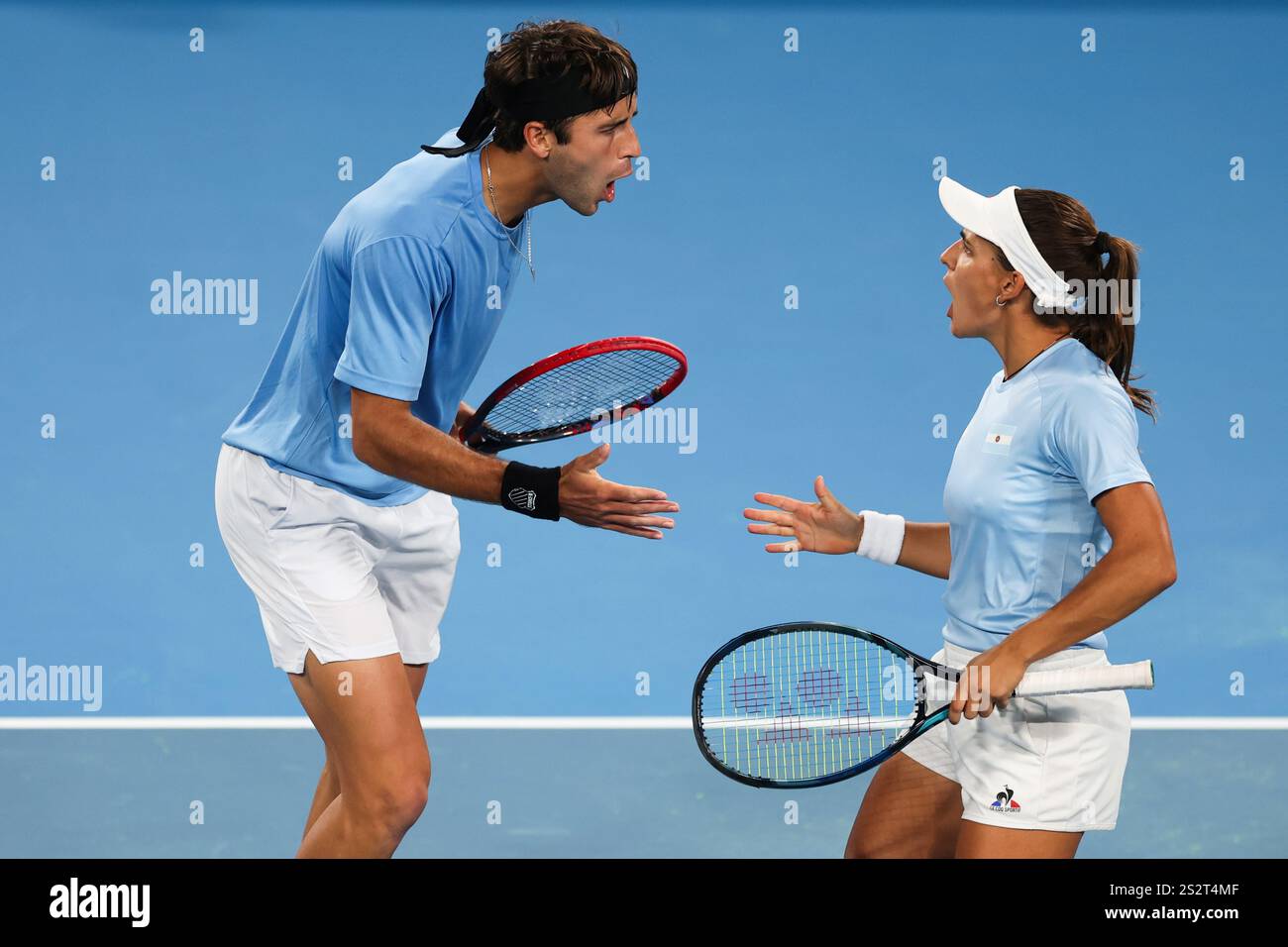 Sydney, Australia. 28th Dec, 2024. Tomas Martin Etcheverry and Maria ...