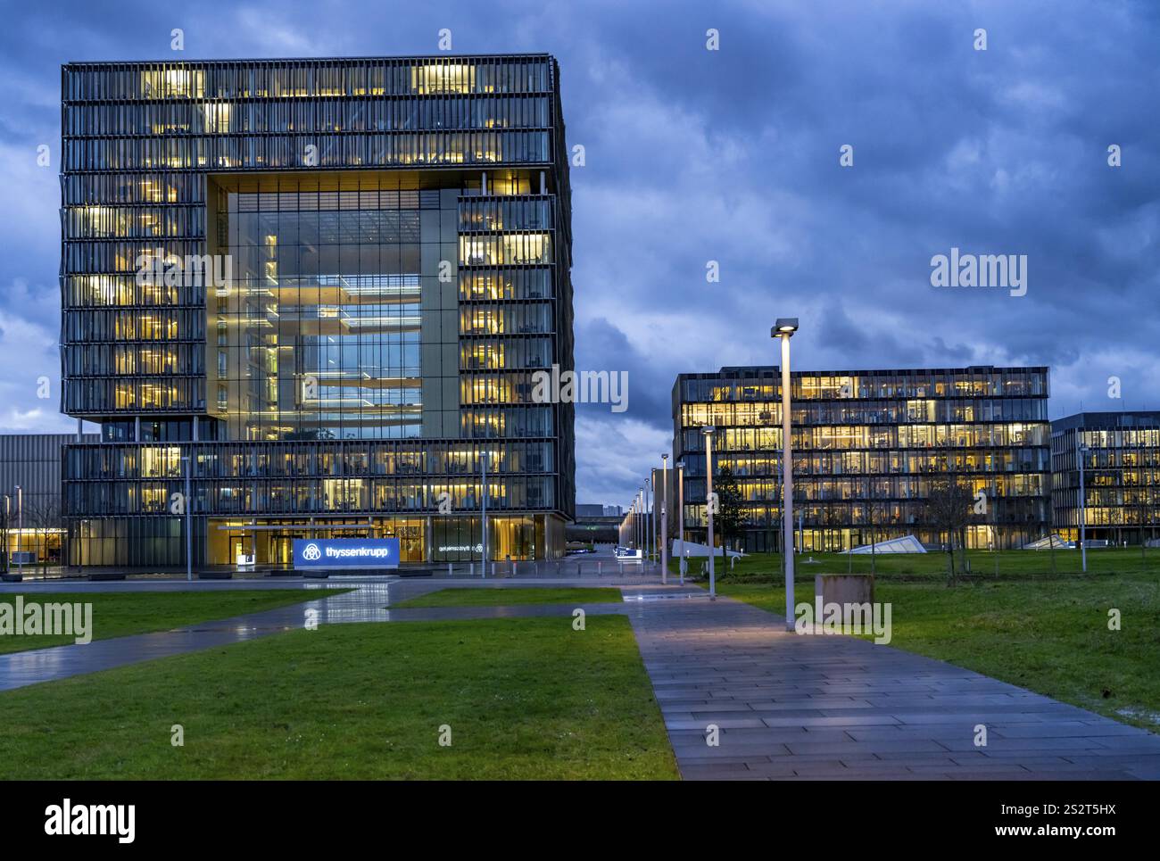 The Ruhr Tech Campus Essen, formerly the Thyssenkrupp Campus ...