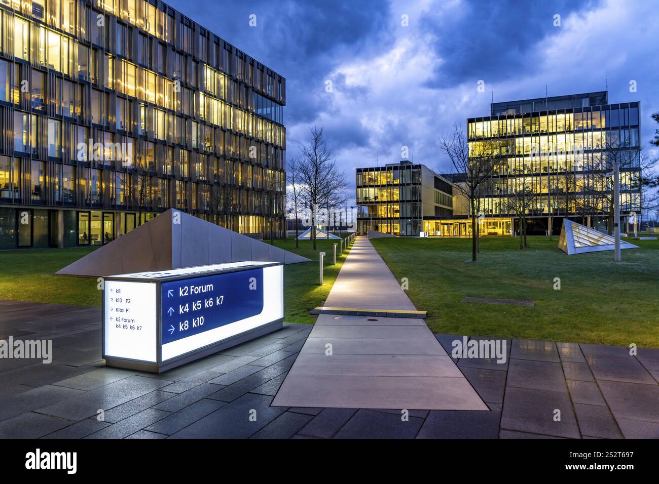 The Ruhr Tech Campus Essen, formerly the Thyssenkrupp Campus, home to ...