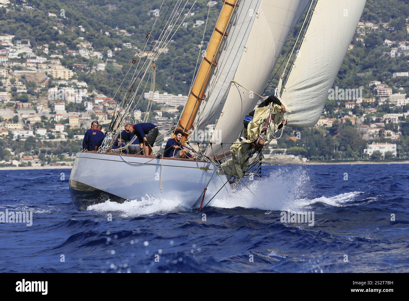 Race Regatta of the last four surviving historic sailing yachts of the ...