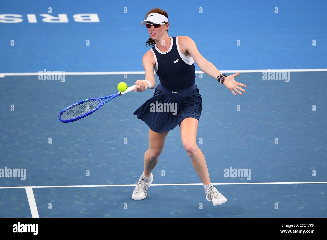 Brisbane, Australia. 29th Dec, 2024. Maya Joint of Australia plays a ...