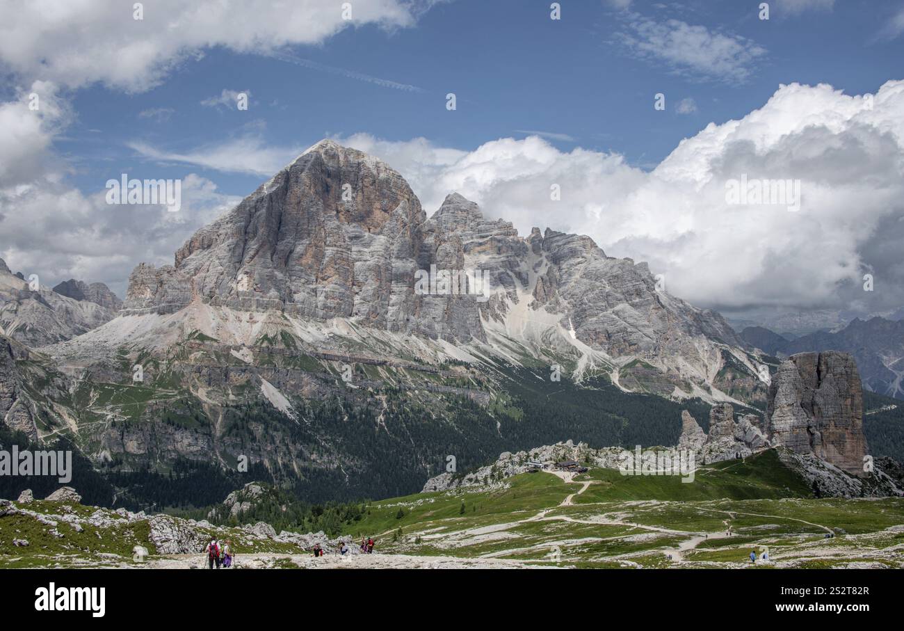 Cinque torri, italy Stock Photo - Alamy
