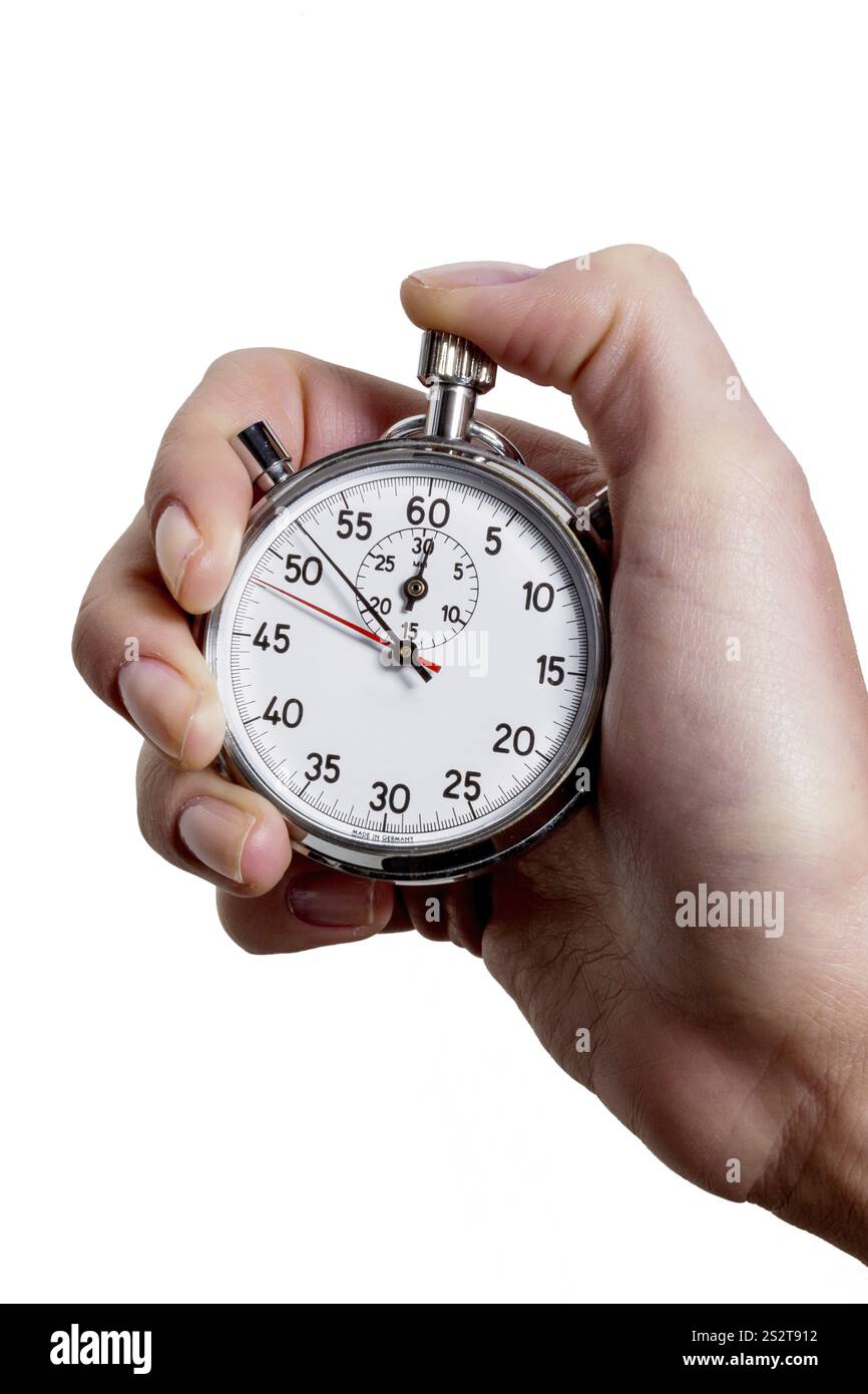 One person time stop hi-res stock photography and images - Alamy