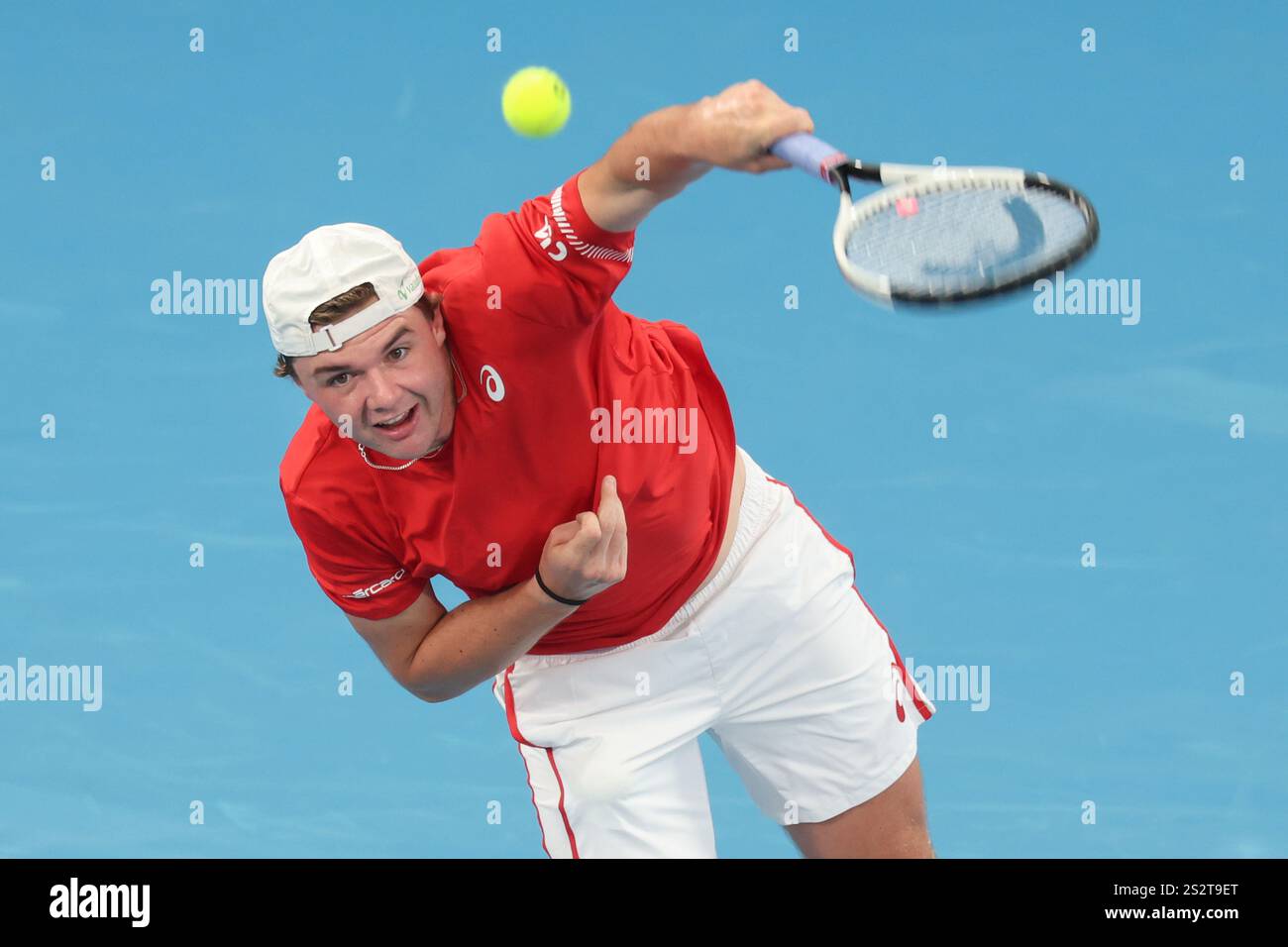 Sydney, Australia. 29th Dec, 2024. Dominic Stricker of Team Switzerland ...