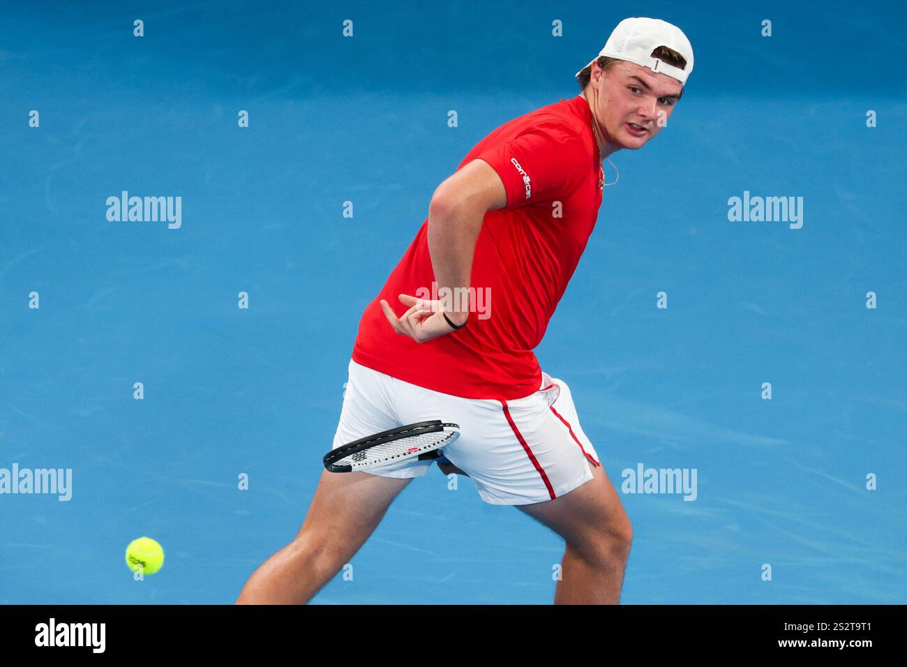 Sydney, Australia. 29th Dec, 2024. Dominic Stricker of Team Switzerland ...