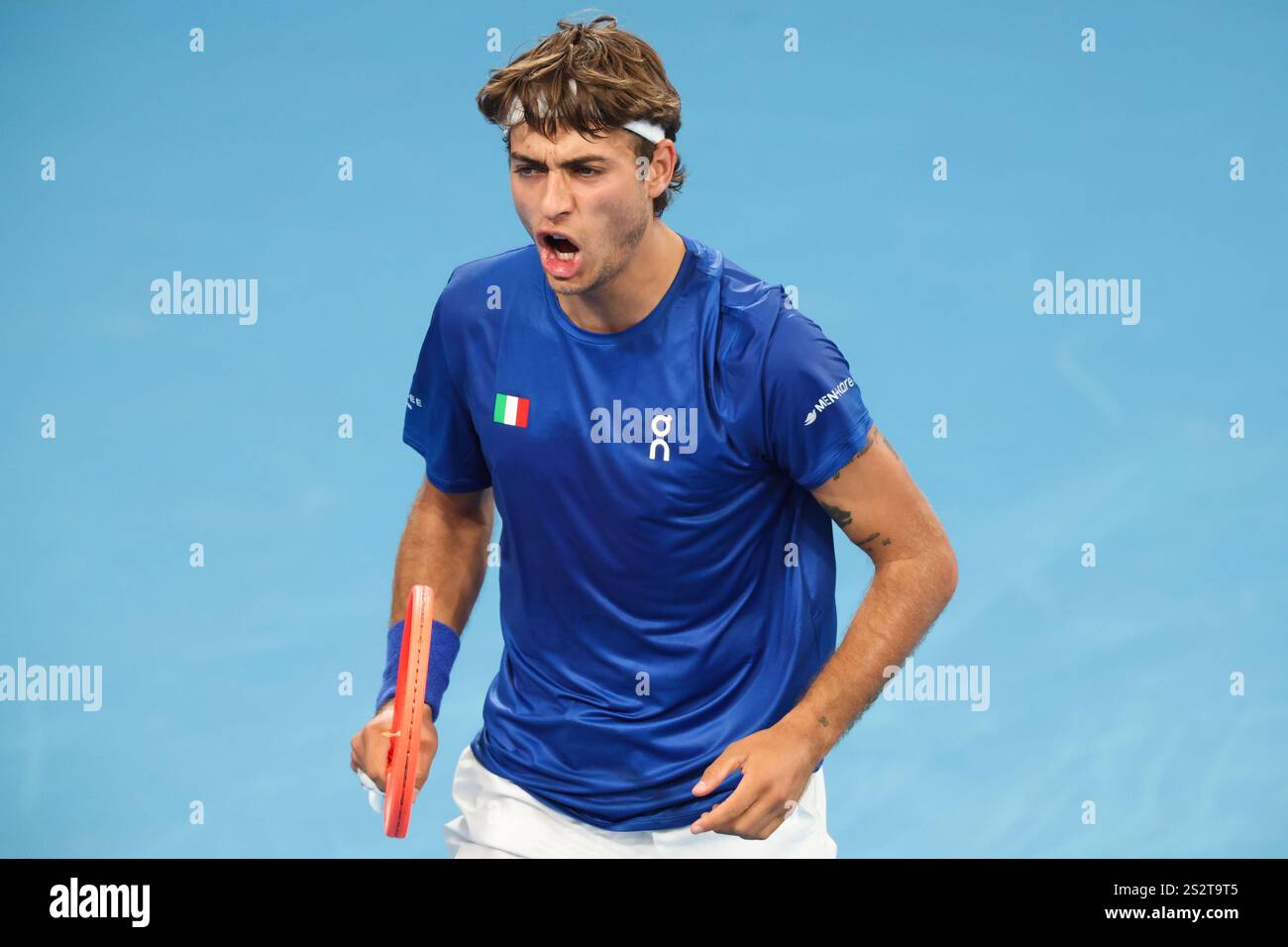 Sydney, Australia. 29th Dec, 2024. Flavio Cobolli of Team Italy ...