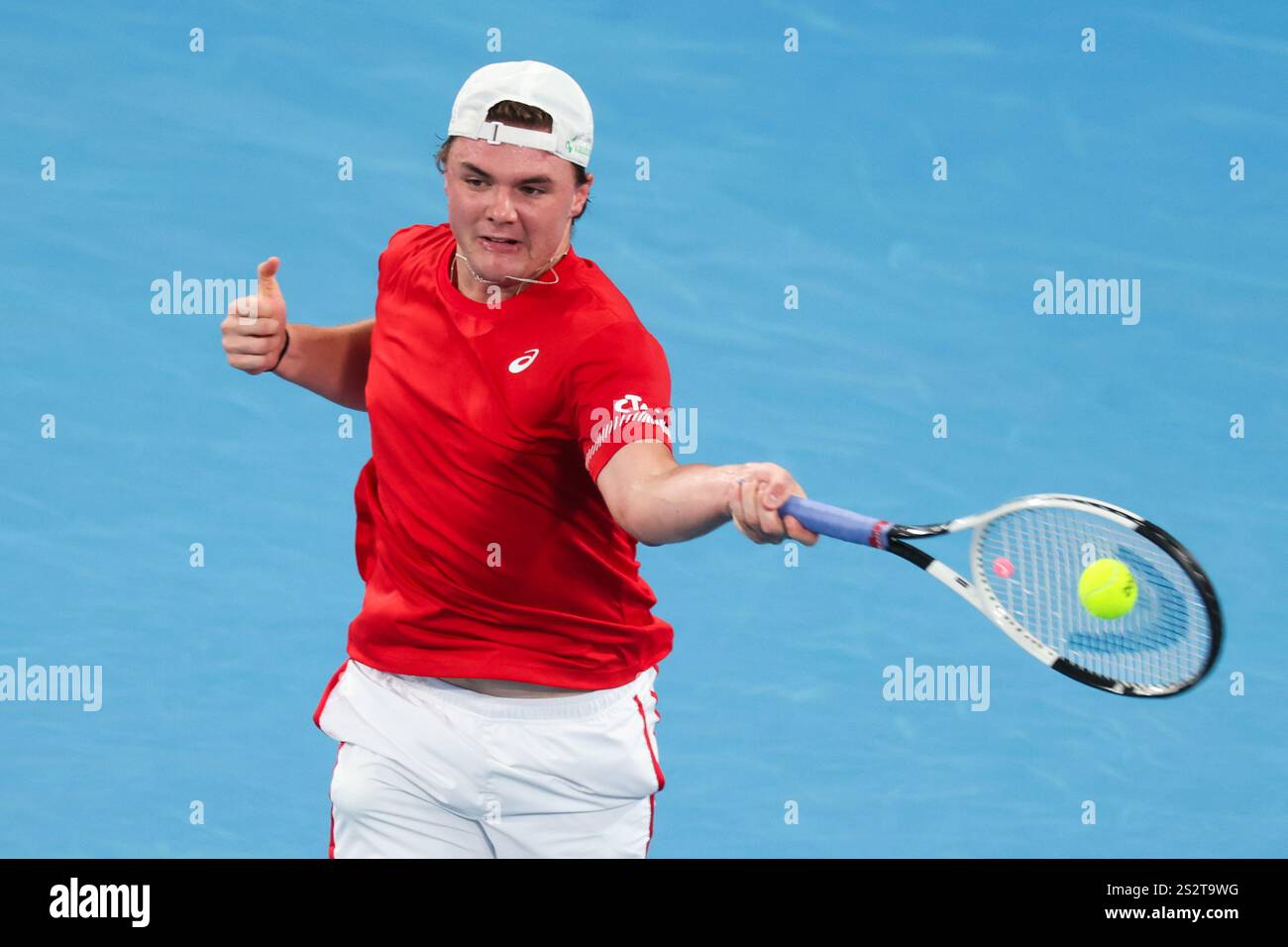 Sydney, Australia. 29th Dec, 2024. Dominic Stricker of Team Switzerland ...