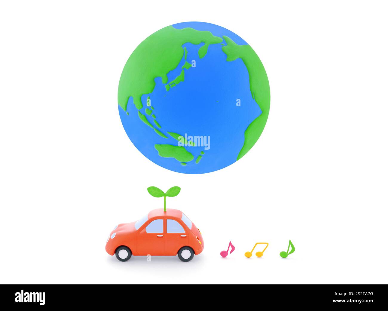 Earth, cars and sprouts Stock Photo - Alamy