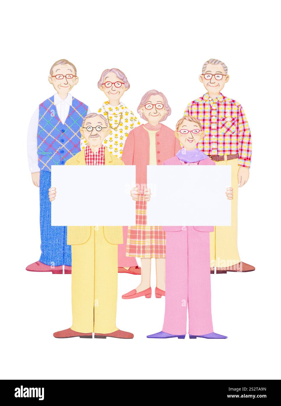 Set women message board Cut Out Stock Images & Pictures - Alamy