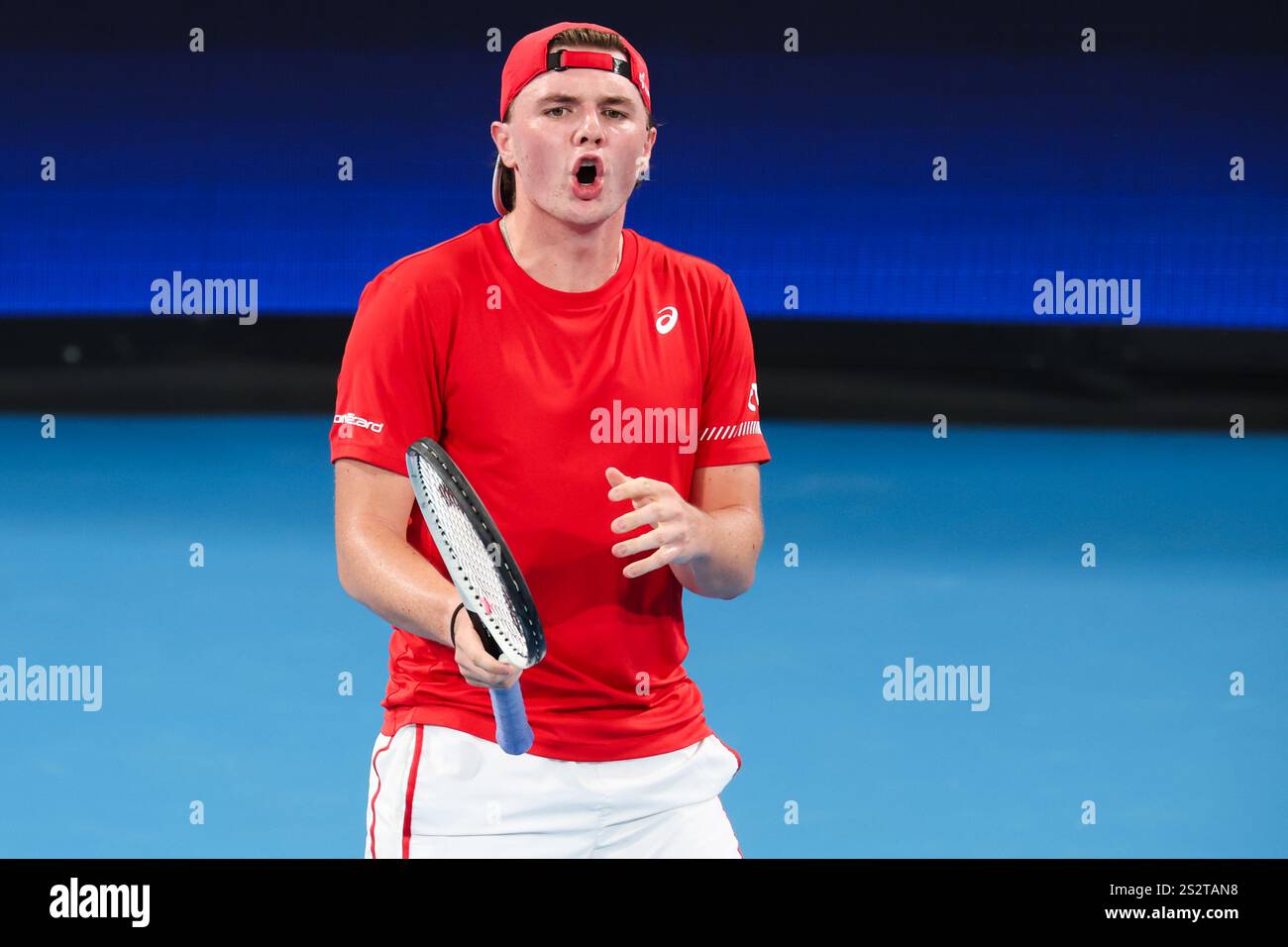 Sydney, Australia. 29th Dec, 2024. Dominic Stricker of Team Switzerland ...