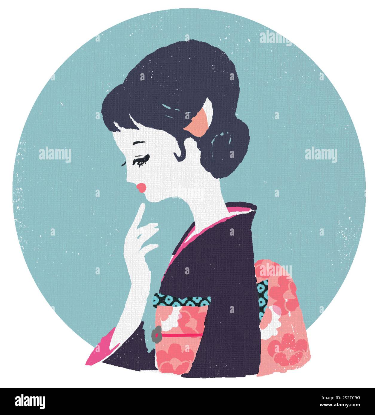 Profile eyes Cut Out Stock Images & Pictures - Alamy