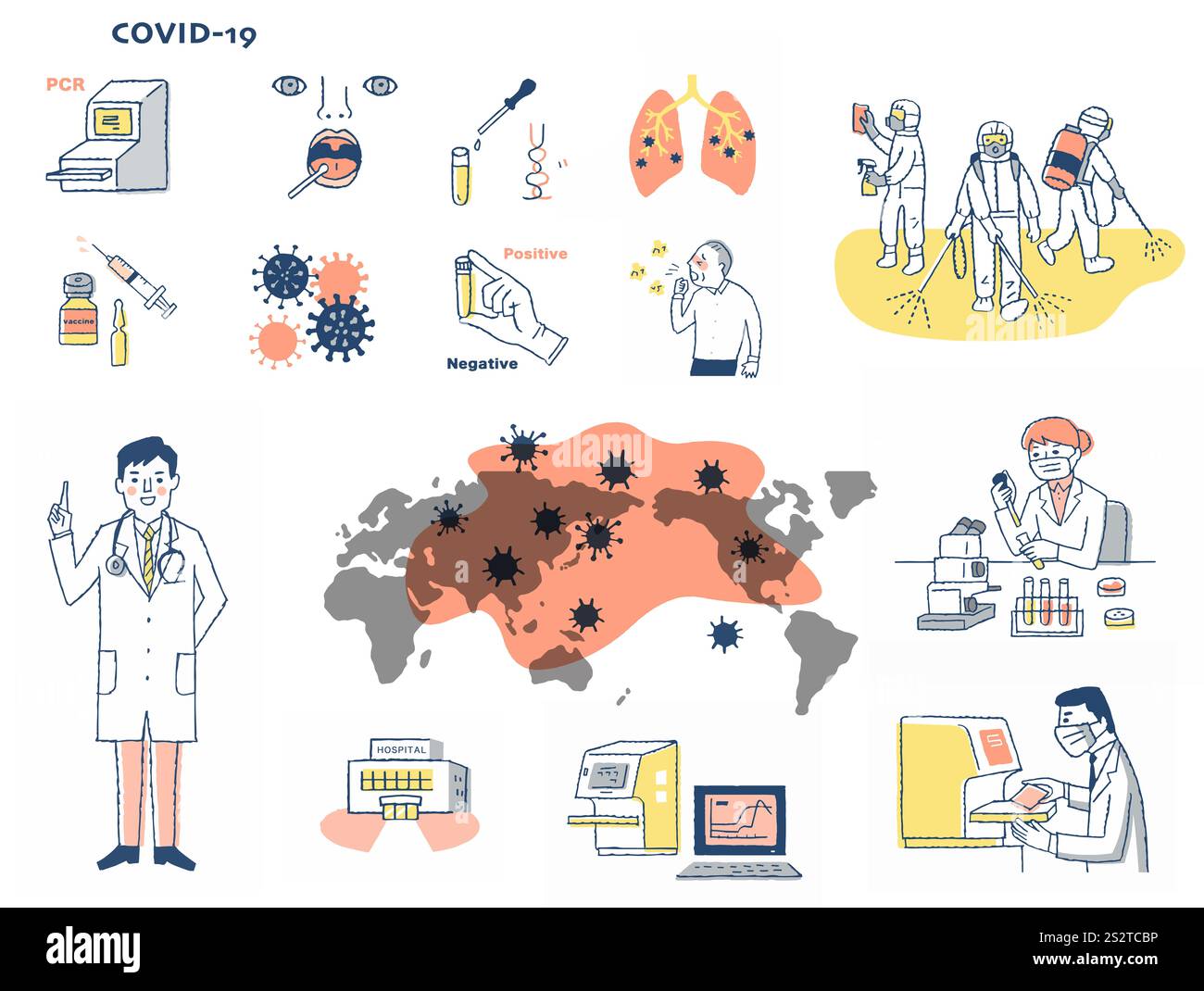 Infectious disease image Set Stock Photo - Alamy