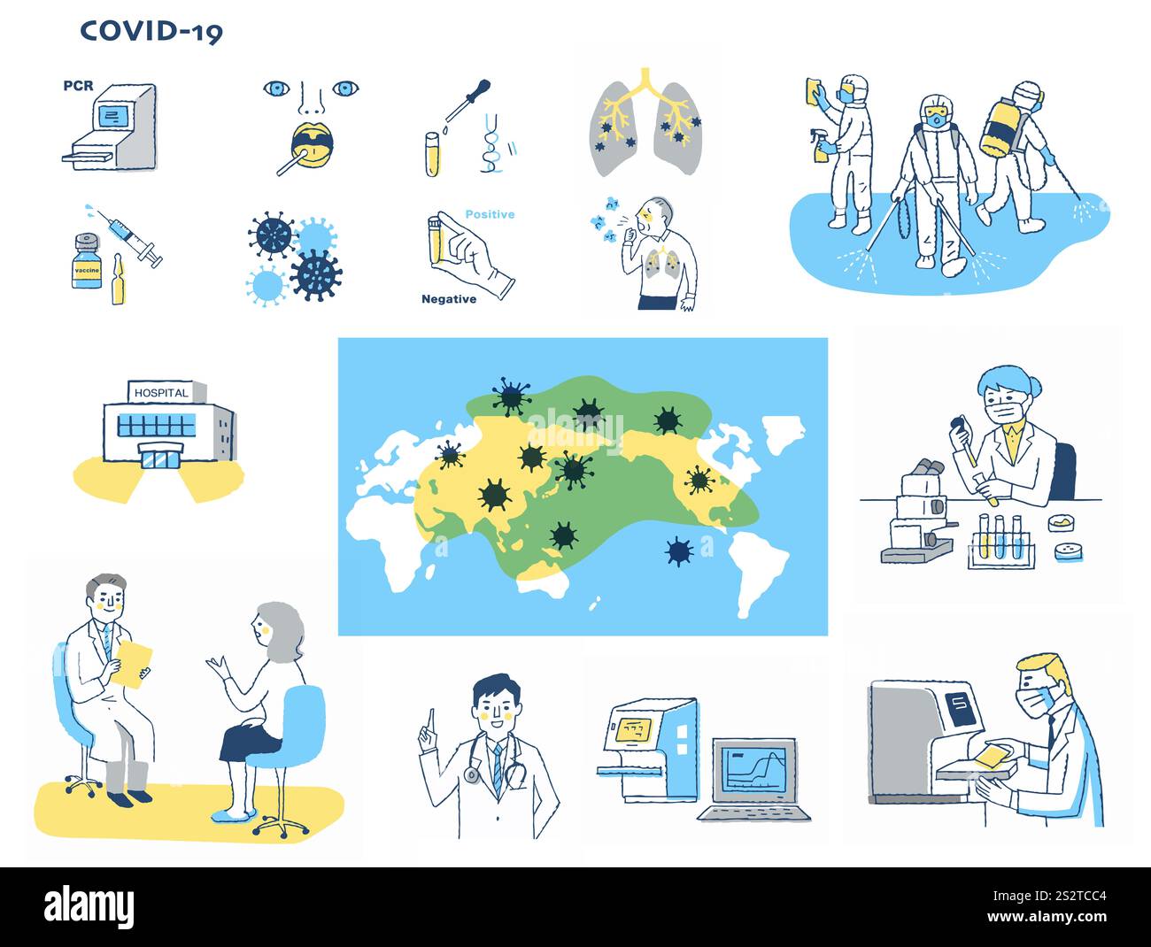 Infectious disease image Set Stock Photo - Alamy