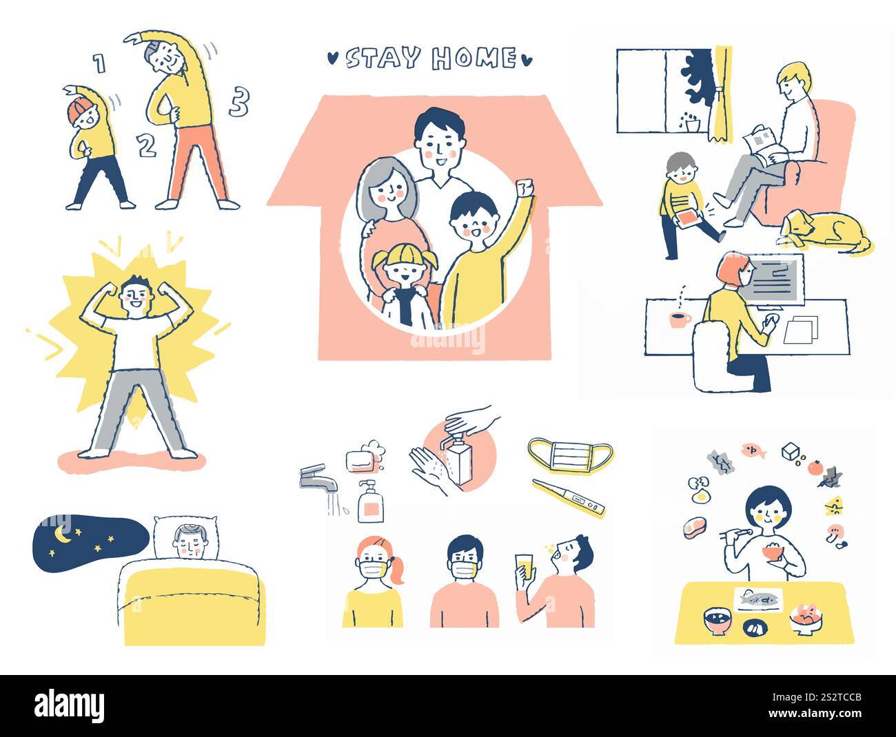 Preventive measures against infectious diseases Restraint from going ...