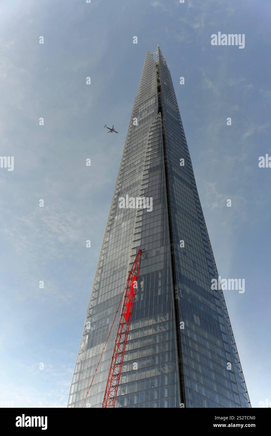 The Shard, 87-storey skyscraper, 310m high, designed by Renzo Piano ...