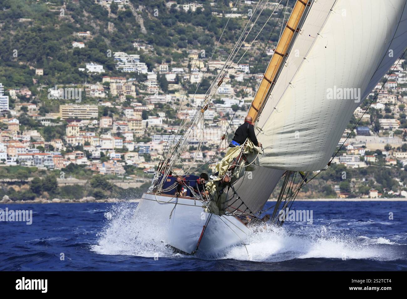 Race Regatta of the last four surviving historic sailing yachts of the ...
