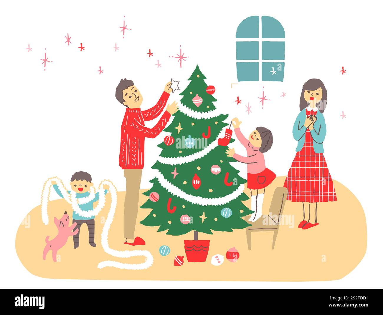 Woman tree gift Cut Out Stock Images & Pictures - Alamy