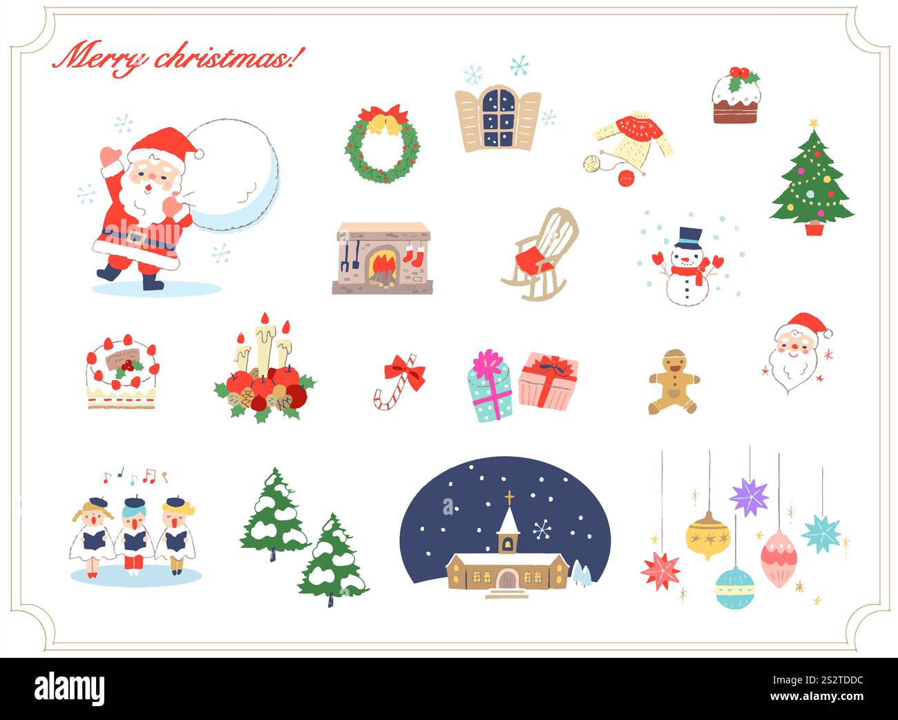 Christmas tree church Cut Out Stock Images & Pictures - Alamy