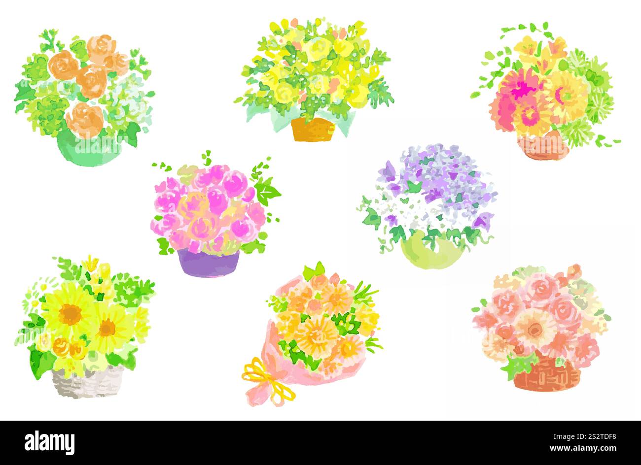 Bloom variation Cut Out Stock Images & Pictures - Alamy