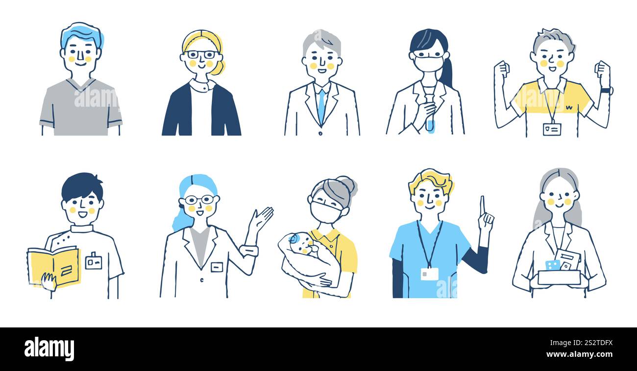 Professionals at home Cut Out Stock Images & Pictures - Alamy